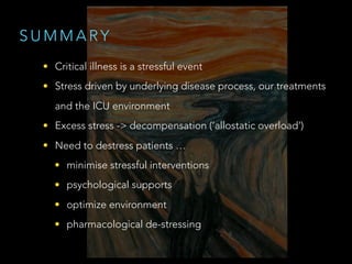 Stress Metabolism Adaptation & Critical Illness: Mervyn Singer | PPT