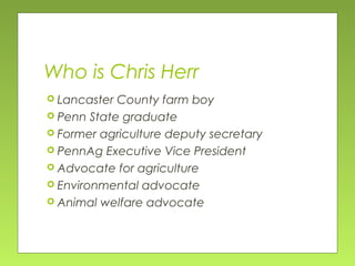 Chris Herr - Bridging the Divide, Finding Common Ground | PPT