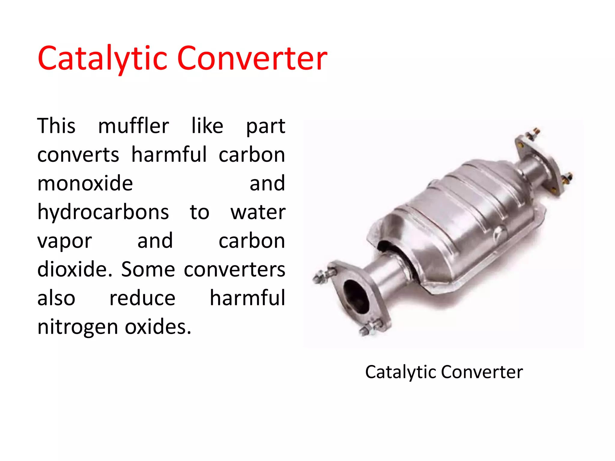 Air Intake & Exhaust System of Automobiles and its Recent Developments ...