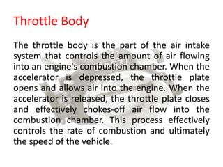 Air Intake & Exhaust System of Automobiles and its Recent Developments ...