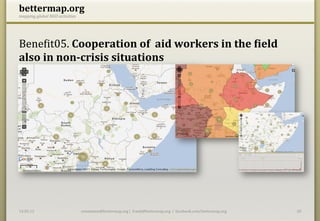 bettermap.org - Mapping global NGO activities | PDF