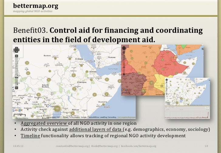 bettermap.org - Mapping global NGO activities
