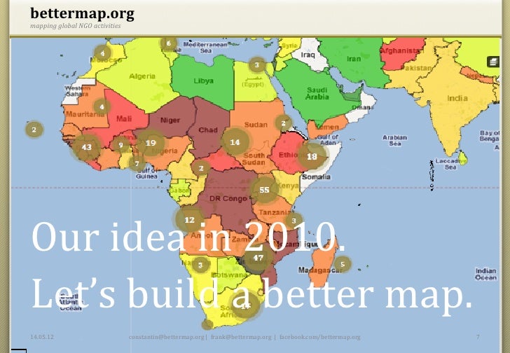 bettermap.org - Mapping global NGO activities