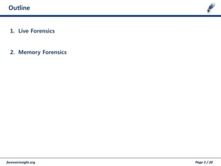 (120513) #fitalk an introduction to linux memory forensics | PDF