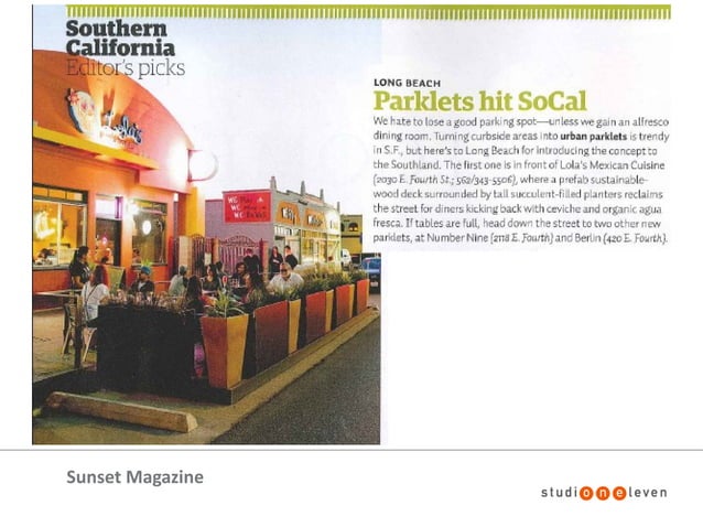 Long Beach Parklets Presentation | PPT