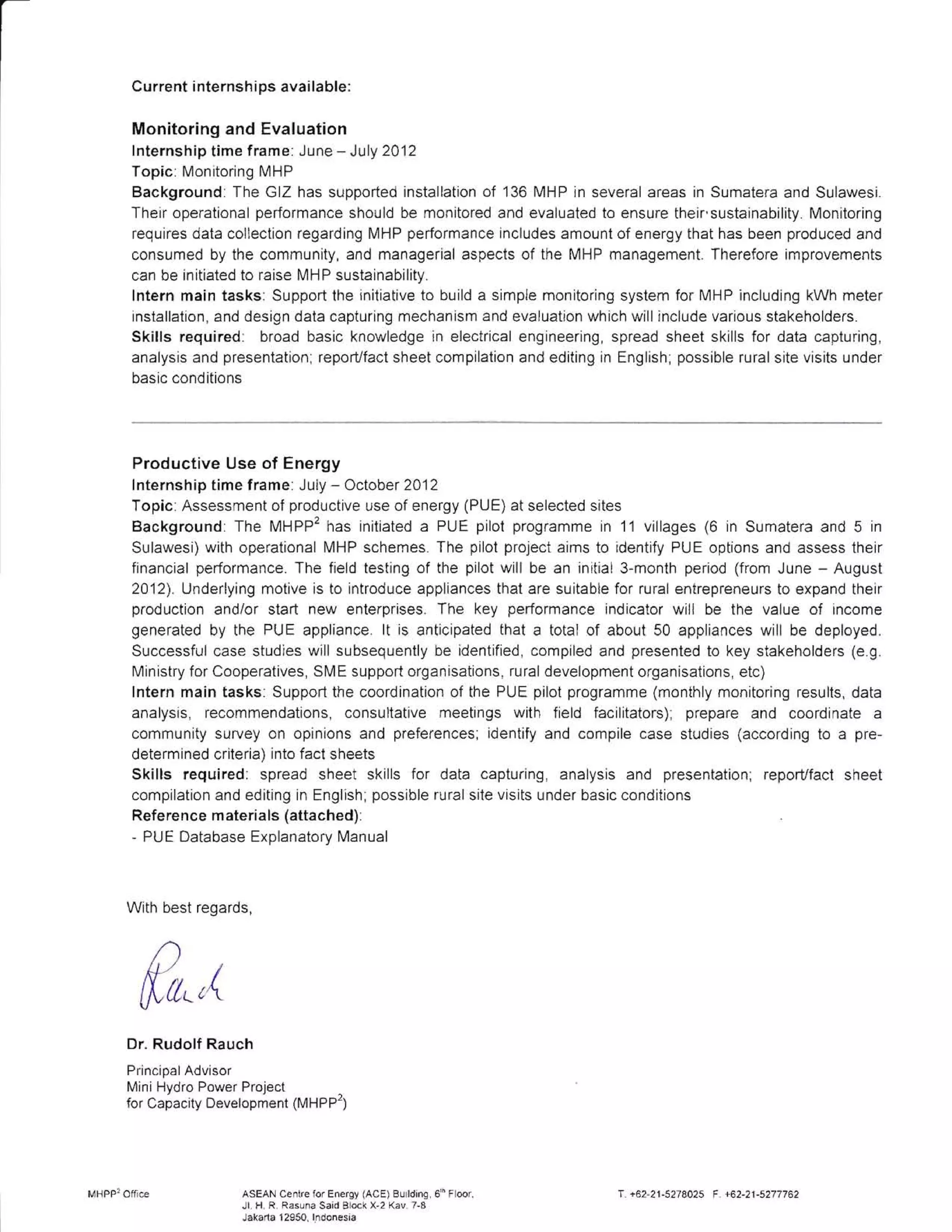 120525 af internship invitation | PDF