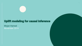 Uplift Modelling as a Tool for Making Causal Inferences at Shopify ...