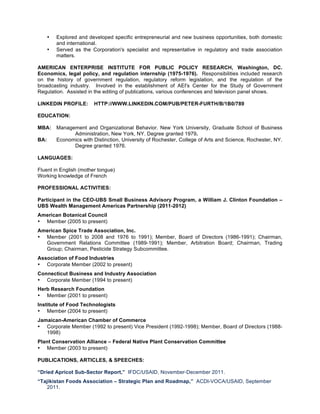 1206 CV - Peter Furth | PDF