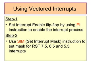 1206 Interrupts Of 8085 | PPT