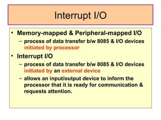 1206 Interrupts Of 8085 | PPT