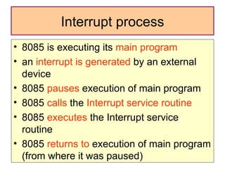 1206 Interrupts Of 8085 | PPT