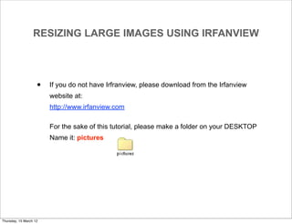 IRFANVIEW BASICS | PDF