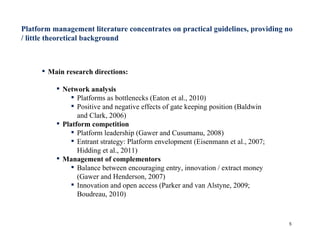Business models in two-sided markets: an assessment of strategies for ...
