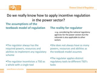 Incentive regulation | PDF