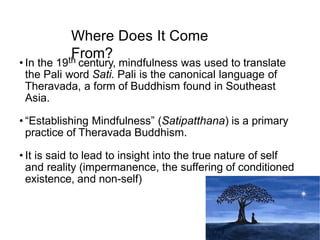 Mindfulness, Flow and Spirituality | PPTX