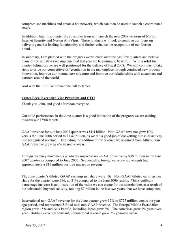 symantec ScriptJun07FINAL | PDF