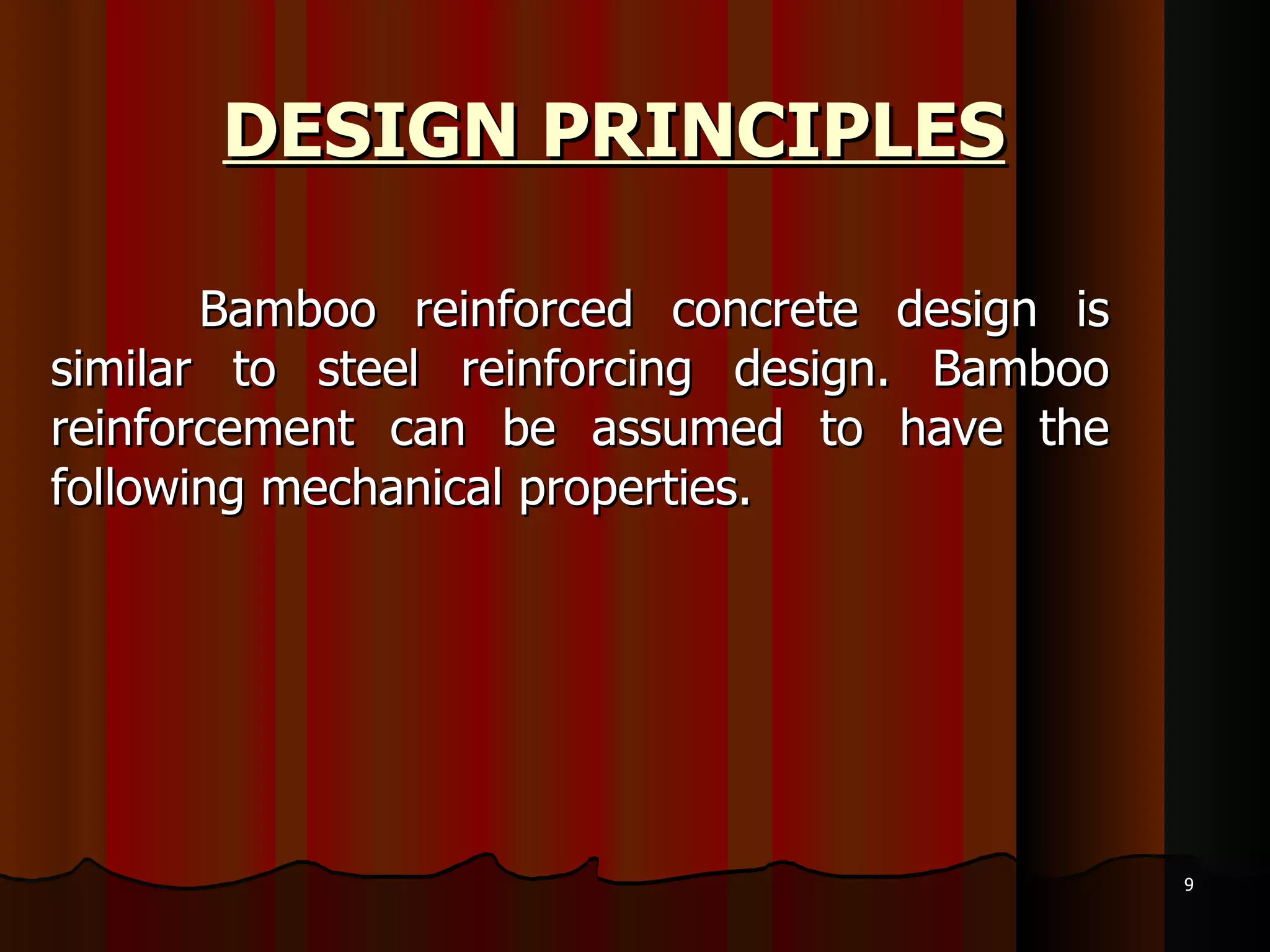 Bamboo Reinforced Concrete | PPT