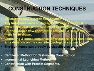 segmental construction of bridges | PPT