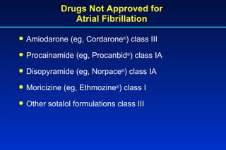 Pharmacologic_Treatment_of_AFib | PPT