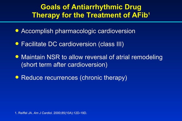 Pharmacologic_Treatment_of_AFib | PPT