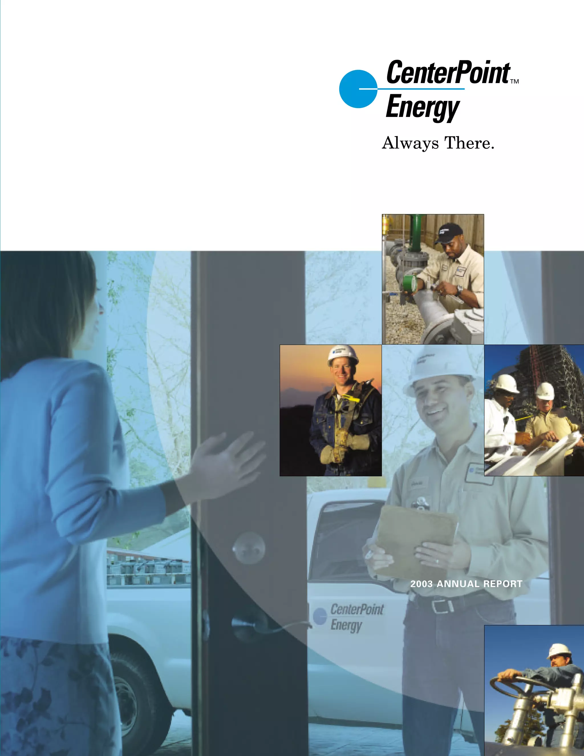 center- point energy annual reports 2003 | PDF