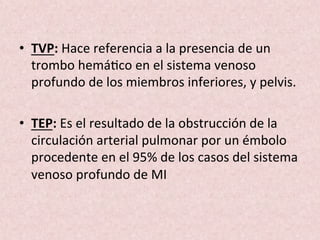 120717 enfermedad tromboembólica venosa pdf | PDF