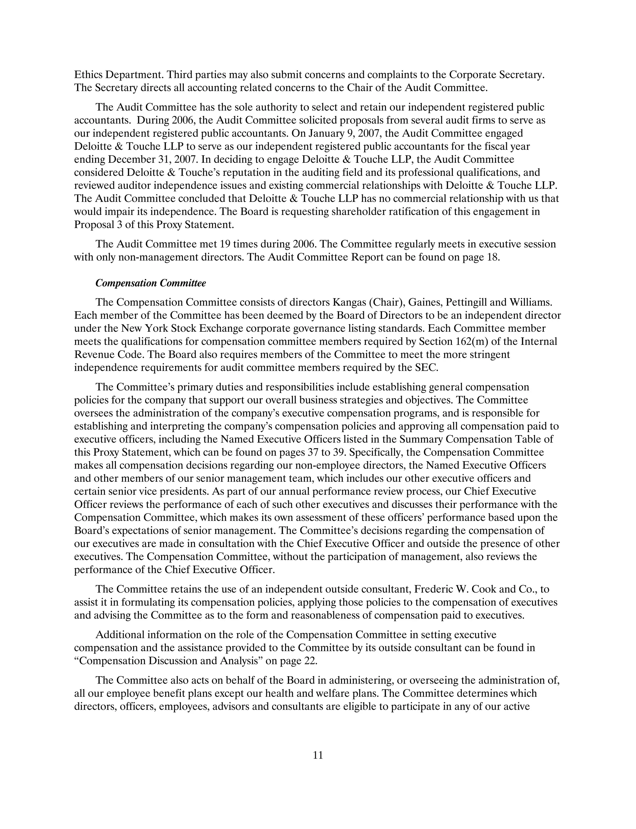 tenet healthcare 2007ProxyStatement | PDF