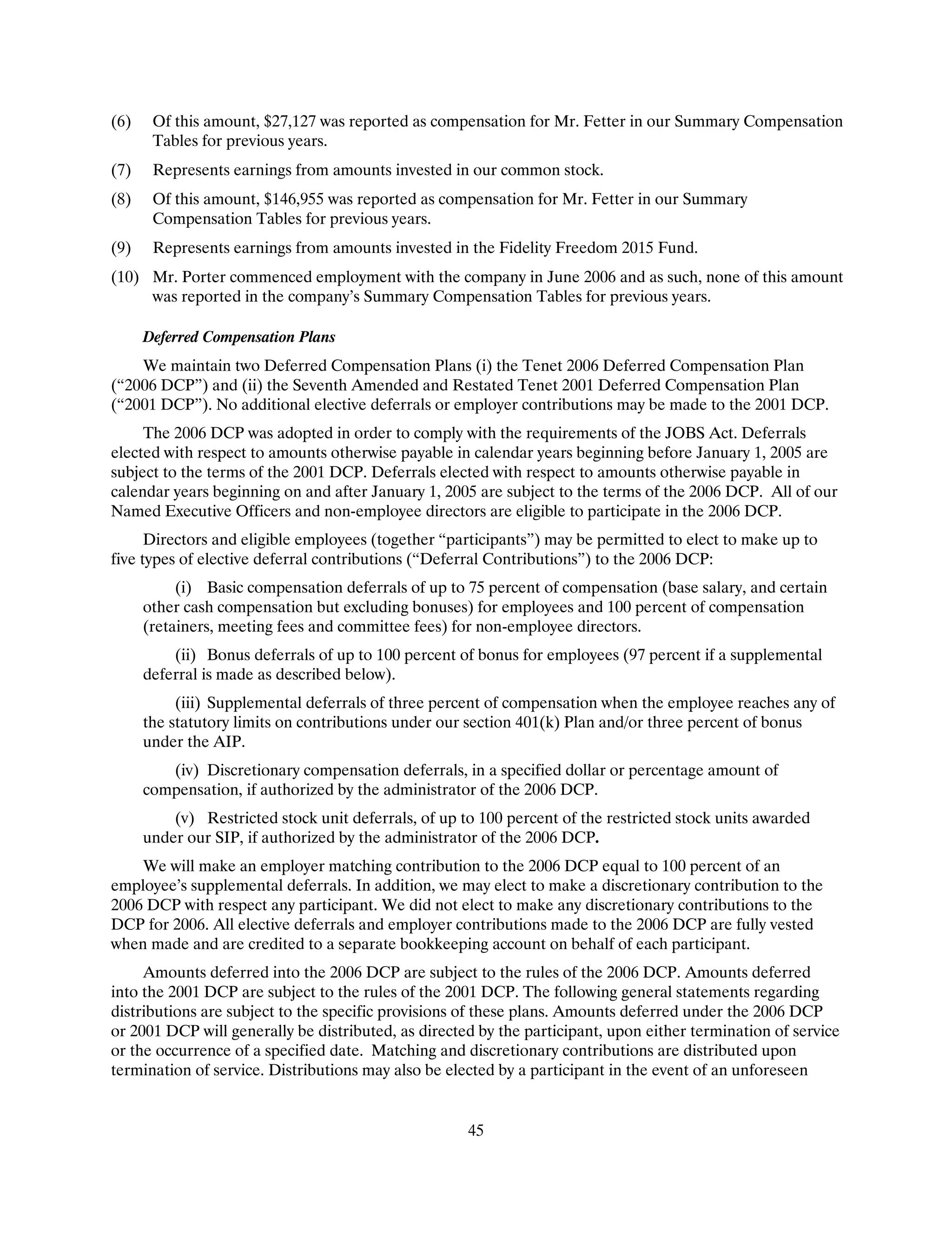 tenet healthcare 2007ProxyStatement | PDF