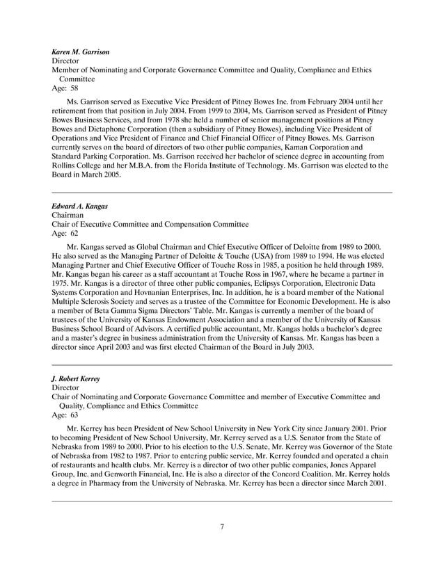 tenet healthcare 2007ProxyStatement | PDF