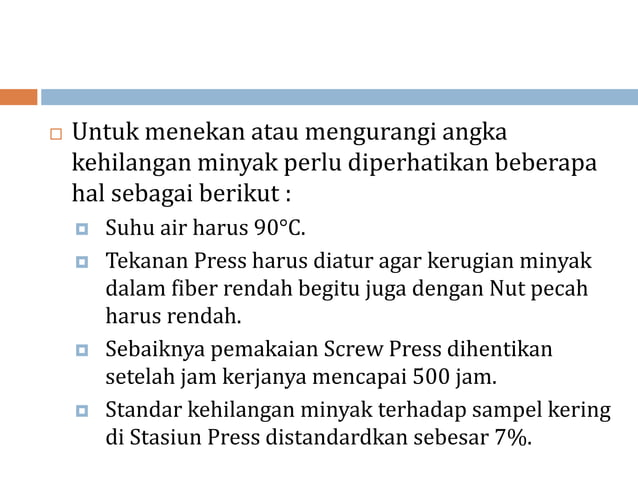 pengolahan kelapa sawit | PPT