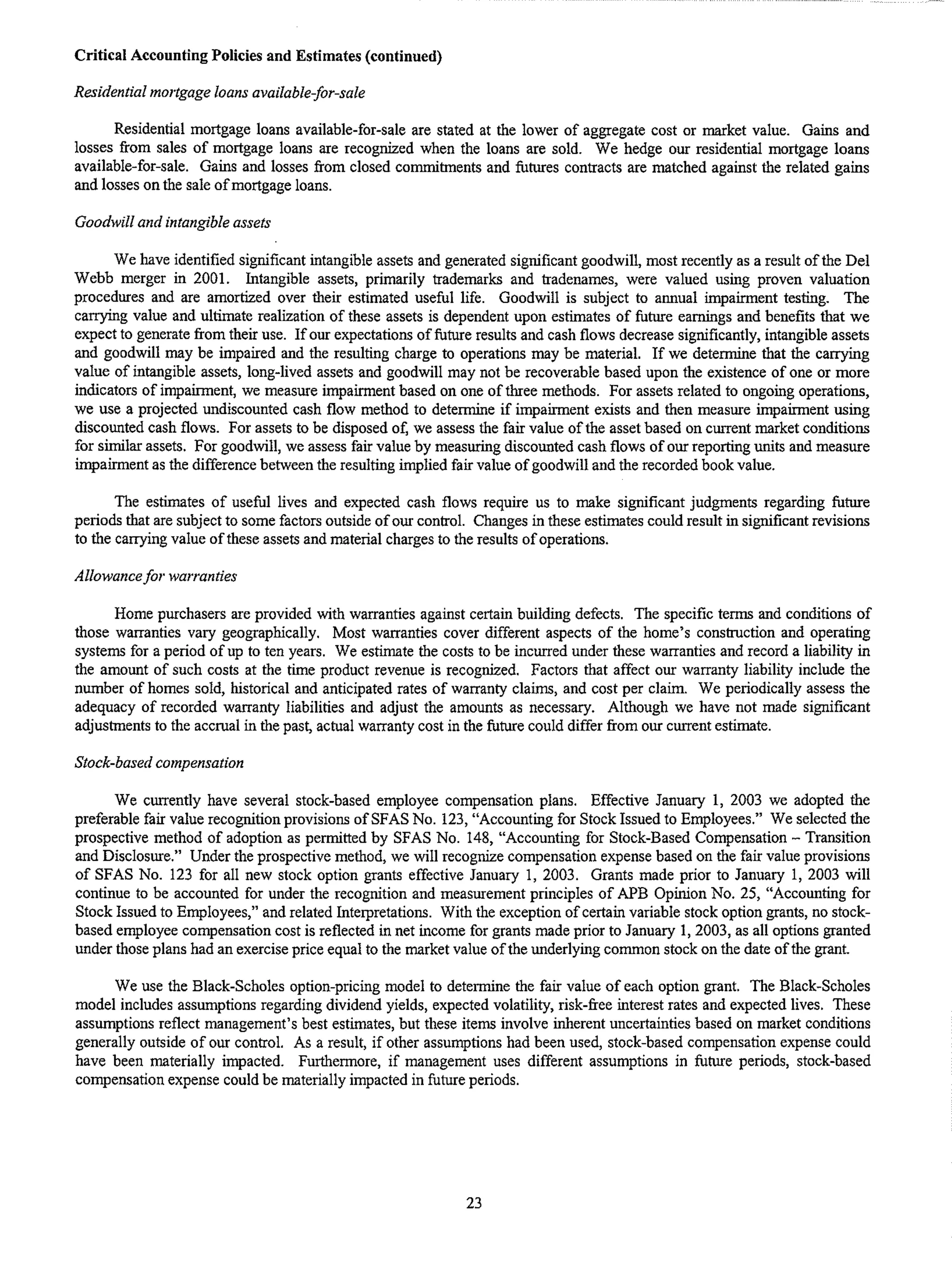 pulte homes 2003 AR | PDF