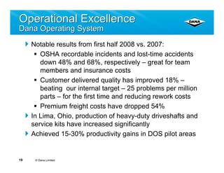 dana holdings Q208Earnings_080708 | PPT