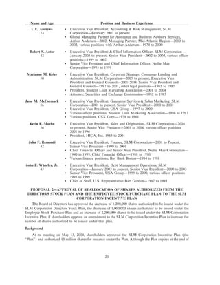 slm 2005ProxyStatementFinal | PDF