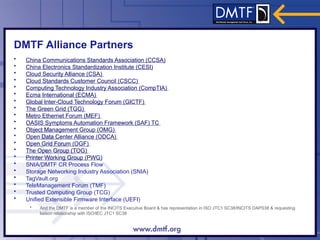 1207_APTS_DMTFOverview of integration of fnms and snow | PPT