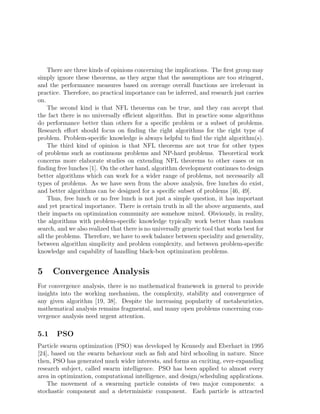 Free Lunch or No Free Lunch: That is not Just a Question? | PDF