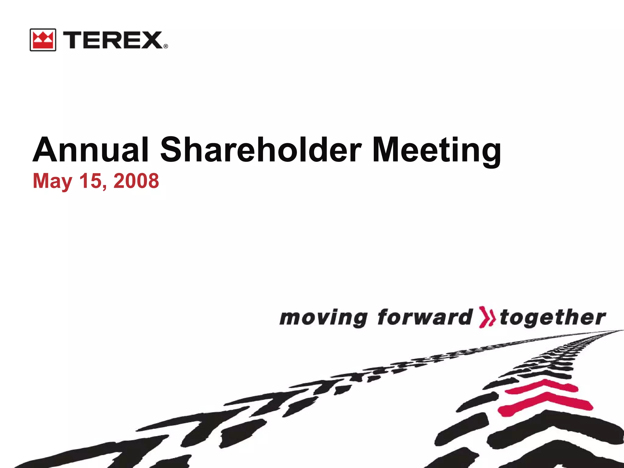 terex Shareholders0508 | PDF