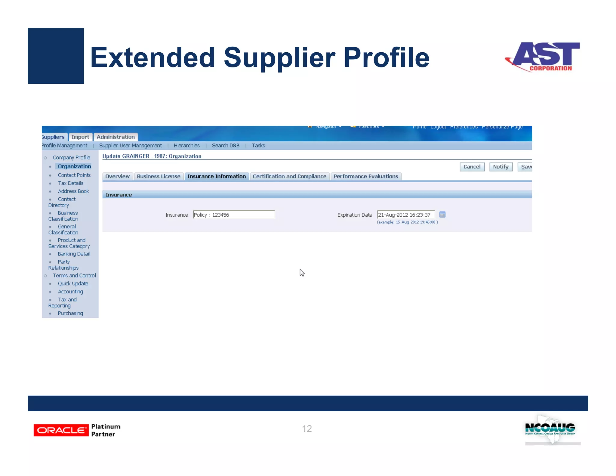 Oracle Slm Whats New In Supplier Onboarding Through Oracle Pdf