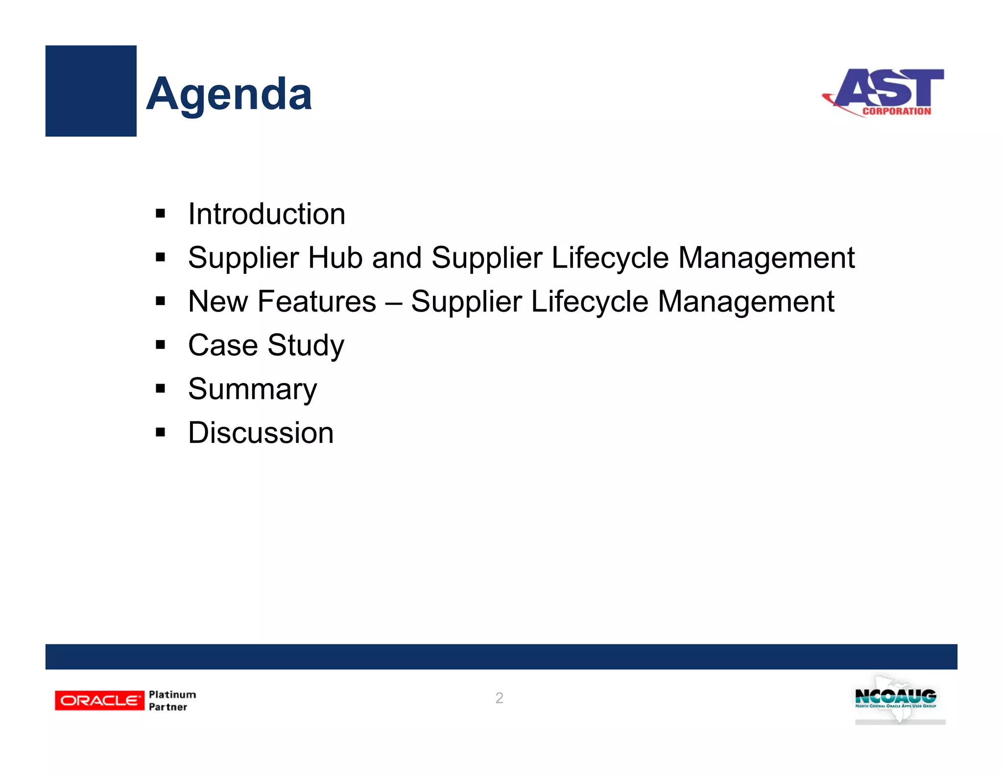 Oracle SLM : What's New in Supplier Onboarding through Oracle. | PDF