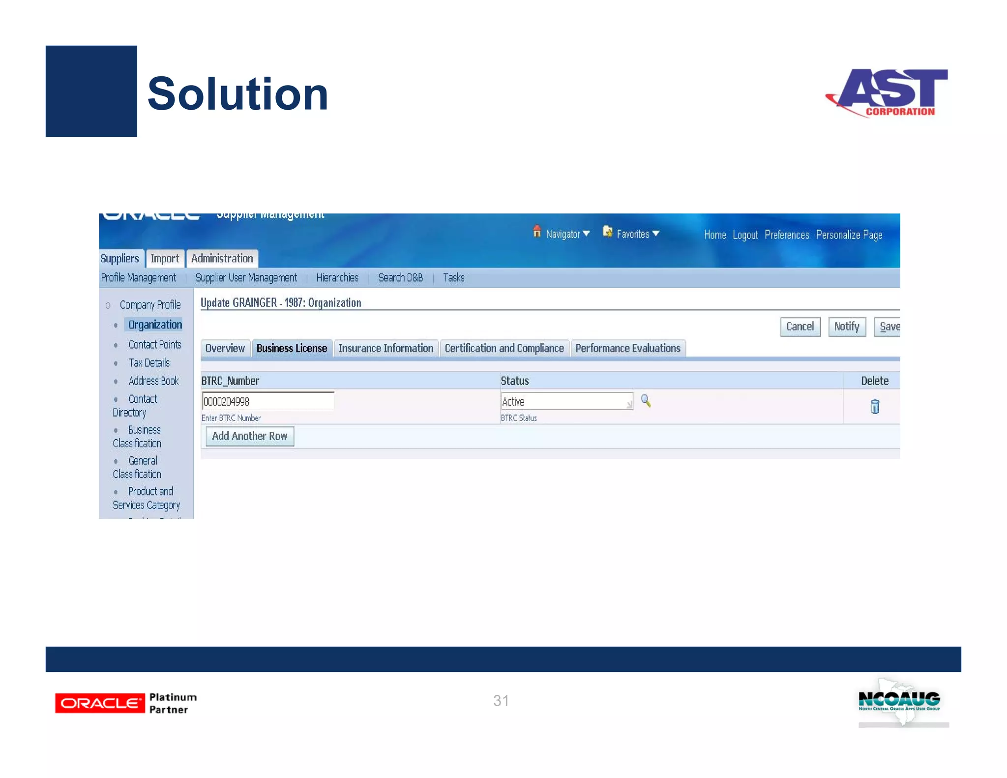 Oracle Slm Whats New In Supplier Onboarding Through Oracle Pdf