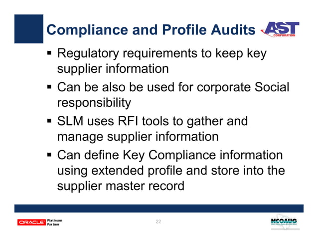 Oracle Slm Whats New In Supplier Onboarding Through Oracle Pdf Business Business And