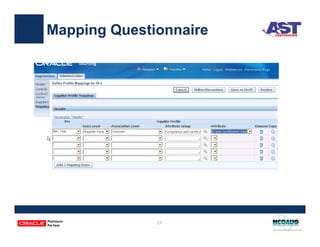 Oracle SLM : What's New in Supplier Onboarding through Oracle. | PDF
