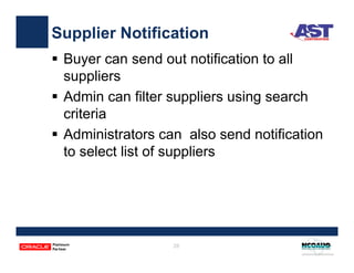 Oracle SLM : What's New in Supplier Onboarding through Oracle. | PDF