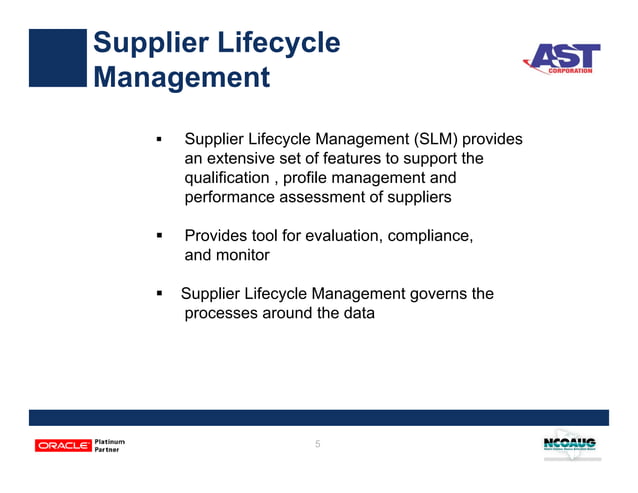 Oracle SLM : What's New in Supplier Onboarding through Oracle. | PDF ...