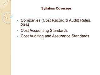 Cost record and cost audit reports .pptx