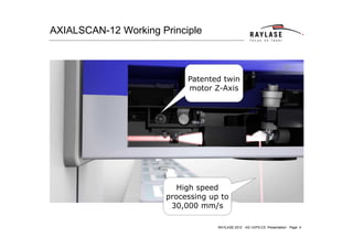 New RAYLASE Products for 3D material processing | PPT