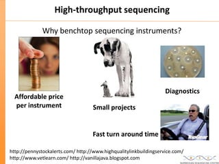 Updated: New High Throughput Sequencing technologies at the Norwegian ...