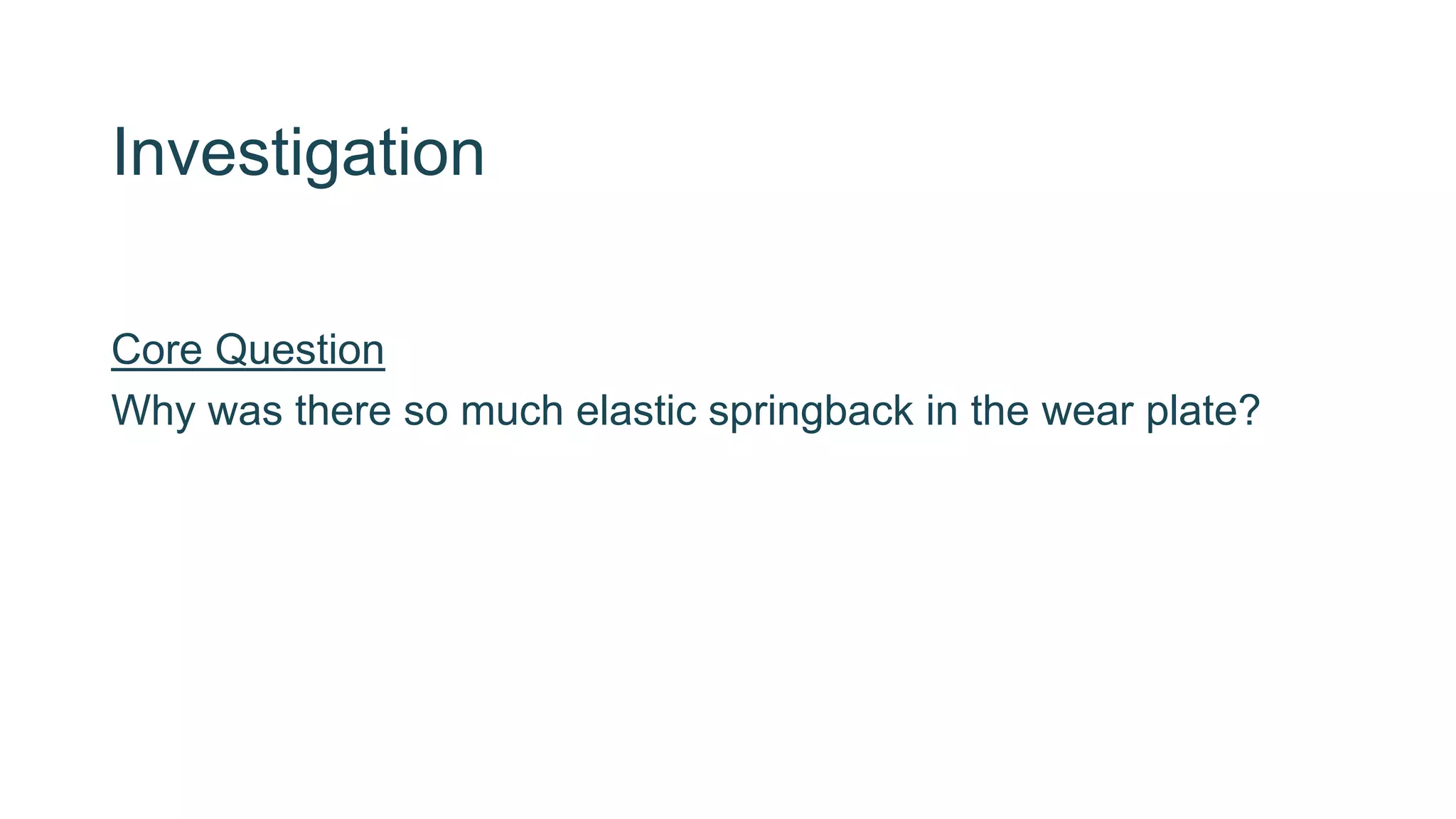Elastic springback in plates - Theo Kahl | PPTX