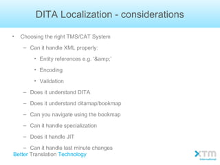 DITA for Localization | PPT | Free Download