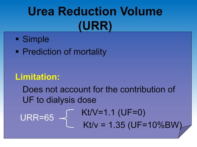 Hemodialysis Adequacy | PPT | Healthcare Industry | Industries