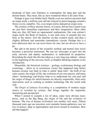 The Origin Of Almost Everything New Scientist | PDF